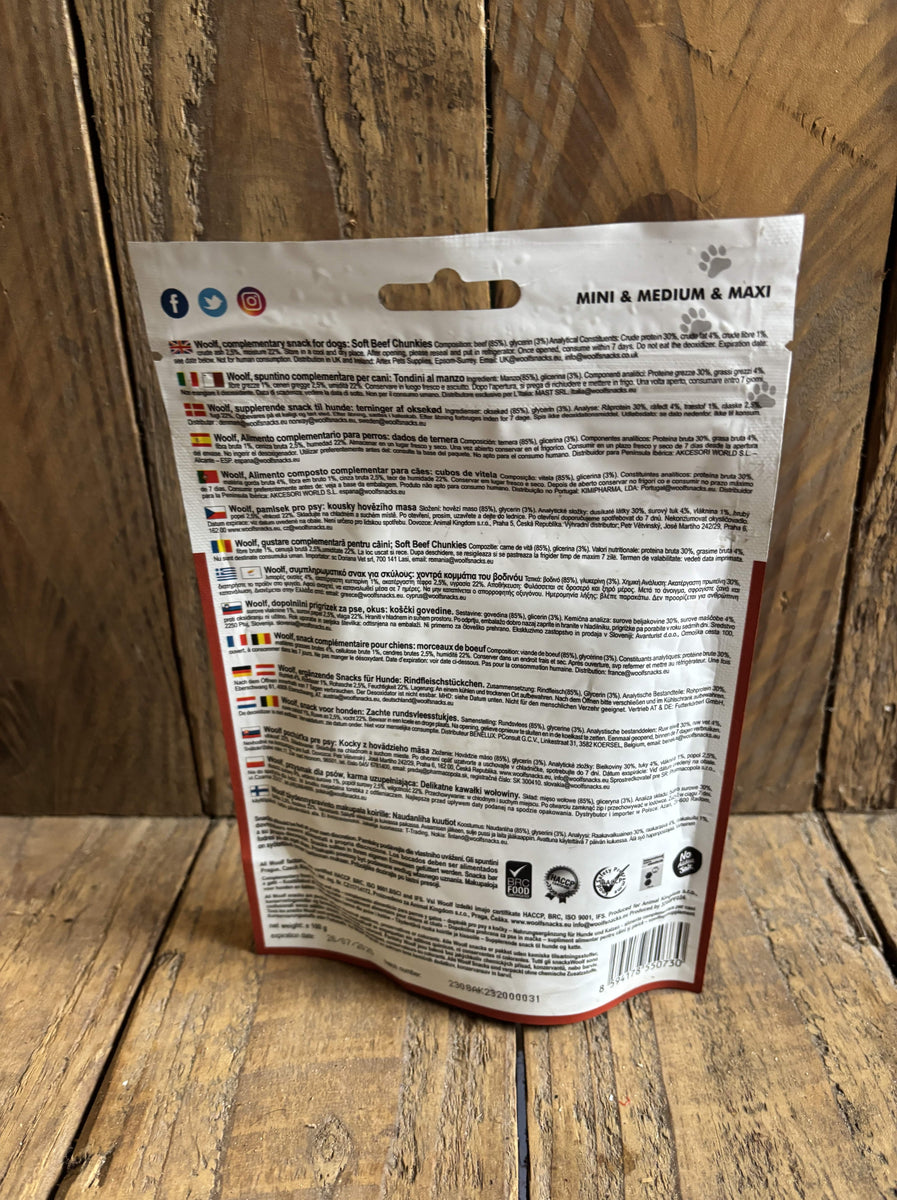 Beef Chunkies – Trusted Dog Products